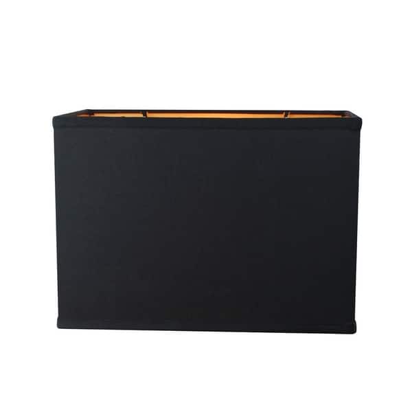 Black Rectangular Drum Softback Lampshade (14x8) (14x8) x 10 - Bed Bath ...
