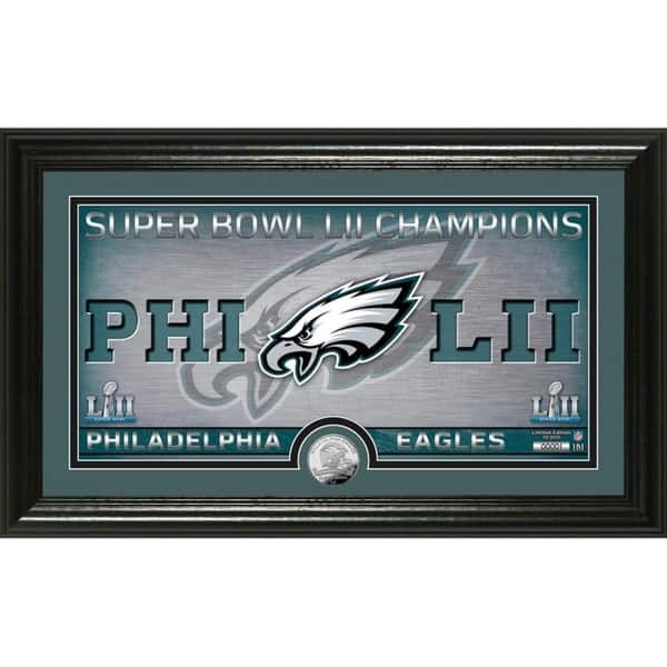 Philadelphia Eagles "PHI LII" Super Bowl Champions silver coin Photo ...