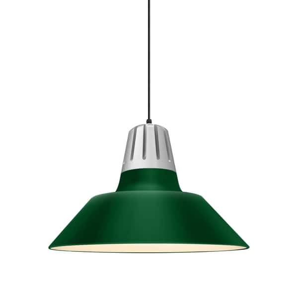 Troy RLM Lighting Heavy Metal Painted Natural Aluminum Pendant, Hunter ...