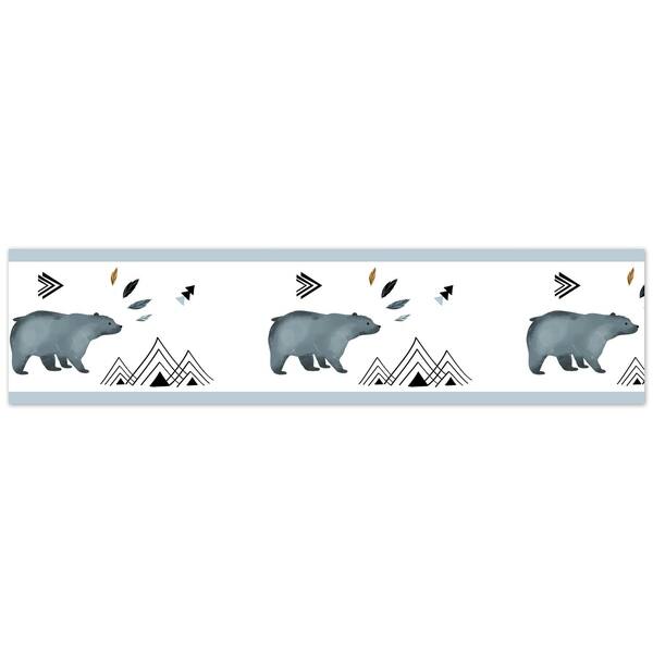 Sweet Jojo Designs Wall Paper Border for the Bear Mountain Collection ...