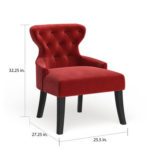 Copper Grove Bragg Hour Glass Upholstered Accent Chair - Bed Bath ...