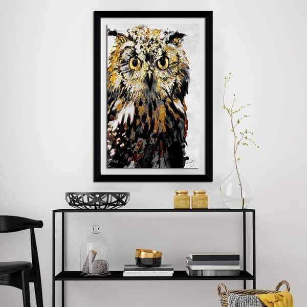 "Wise " by Jodi Framed Acrylic Graphic Art Wall Decor - Bed Bath ...