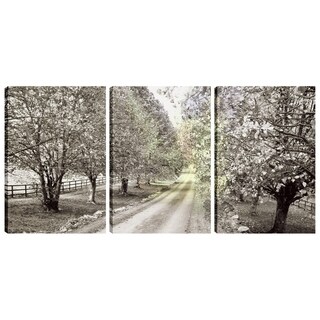 18X12 Landscape Photography Steps Canvas Wall Art, ready to hang, set ...