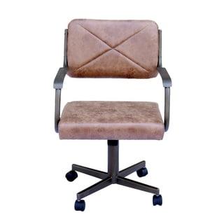 Casual Dining Cushion Swivel and Tilt Rolling Kitchen Chair - Bed Bath ...