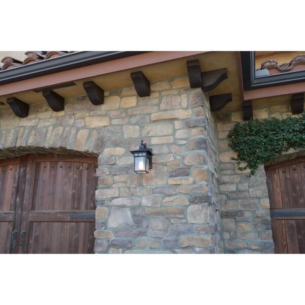 Cullen 1-light Imperial Black Exterior Light - On Sale - Bed Bath ...