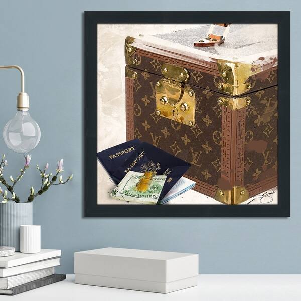 "Let'S Go " by BY Jodi Framed Print Under Glass - Bed Bath & Beyond ...