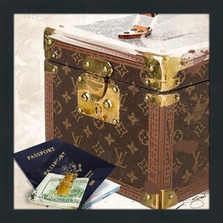 "Let'S Go " by BY Jodi Framed Print Under Glass - Bed Bath & Beyond ...