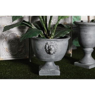 Farmhouse 18 x 20 Inch Urn-Shaped Gray Planter by Studio 350 - Bed Bath ...