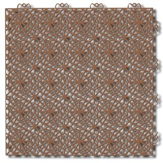 Bergo XL Interlocking Floor Tiles, Center, 14.8" x 14.8", 14 Pack - Bed ...