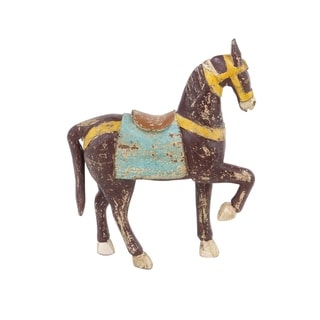 Traditional 15 x 12 Inch Horse Sculpture - Bed Bath & Beyond - 20460045
