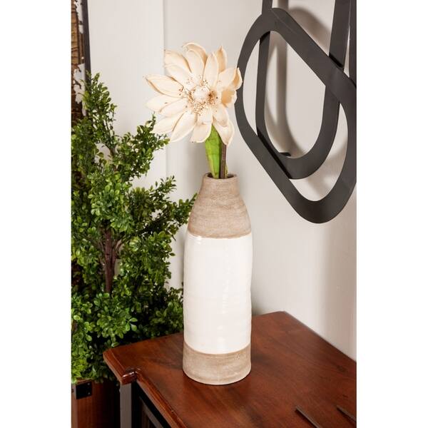 White Sola pith plant fiber Traditional Artificial Flower Stem 27 x 5 x ...