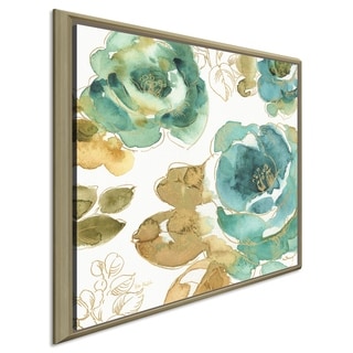 Lisa Audit "My Greenhouse Roses III" Giclee Stretched Canvas Wall Art ...