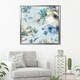 Lisa Audit "Indigold X" Canvas Print in Floating Frame - Bed Bath ...