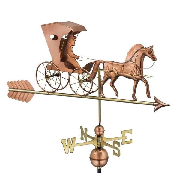 Country Doctor Weathervane with Arrow - Pure Copper by Good Directions ...