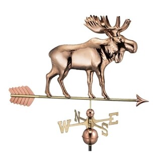 Moose Weathervane with Arrow - Pure Copper by Good Directions - Bed ...