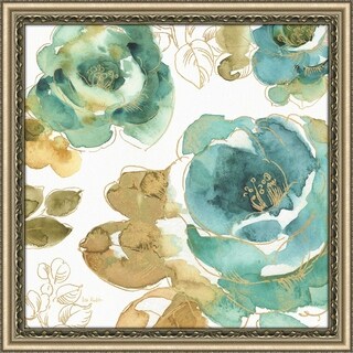 Lisa Audit "My Greenhouse Roses III" Framed Plexiglass Wall Art - Bed ...