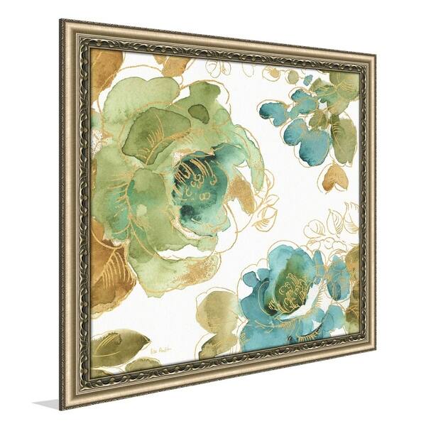 Lisa Audit "My Greenhouse Roses II" Framed Plexiglass Wall Art - Bed ...