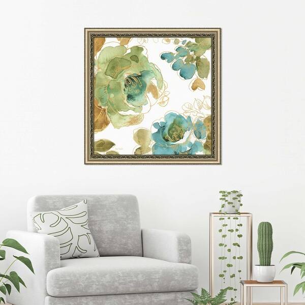 Lisa Audit "My Greenhouse Roses II" Framed Plexiglass Wall Art - Bed ...