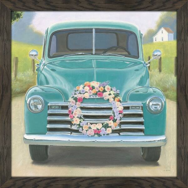 James Wiens "Beautiful Country I Square" Framed Plexiglass Wall Art ...