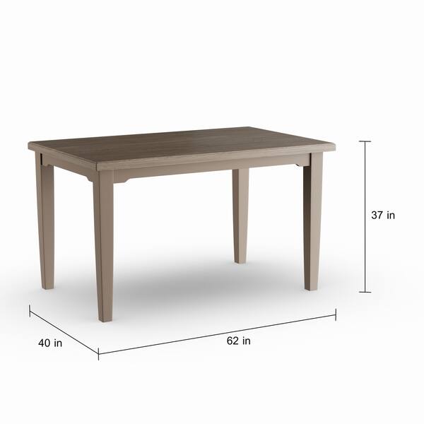 The Gray Barn Steeplechase 5-piece Grey Rectangle Dining Set - Bed Bath & Beyond - 20488109