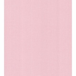 Lino Pink Fabric Texture Wallpaper - Bed Bath & Beyond - 20490377