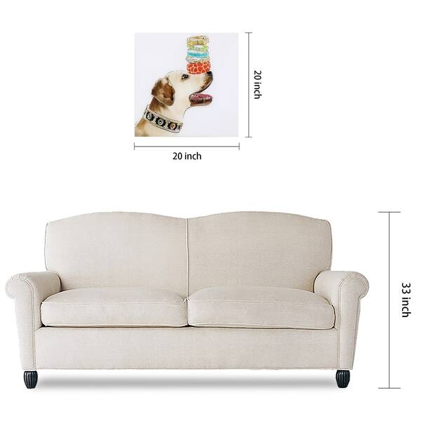 Empire Art "Balancing Act" Frameless Free Floating Tempered Art Glass ...