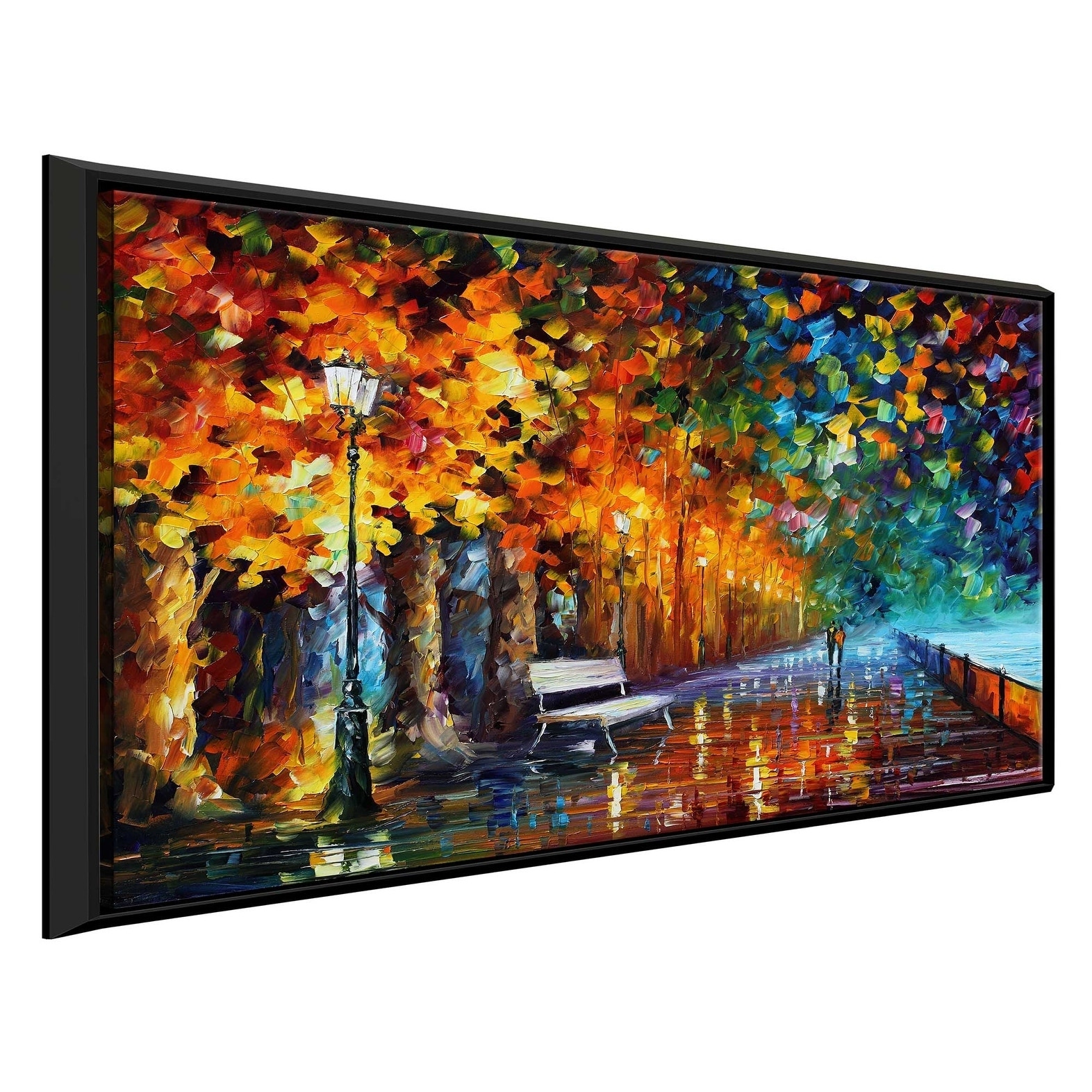 Sicily - Spring Morning ' by Leonid Afremov Framed Oil Painting Print ...