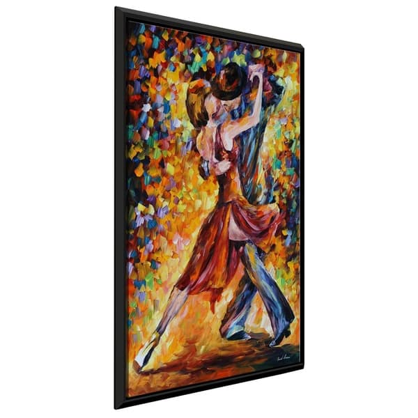 In The Rhythm Of Tango ' by Leonid Afremov Framed Oil Painting Print on ...