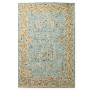 Alexander Home Annabelle Botanical Bloom Hand-Hooked Wool Rug - On Sale ...