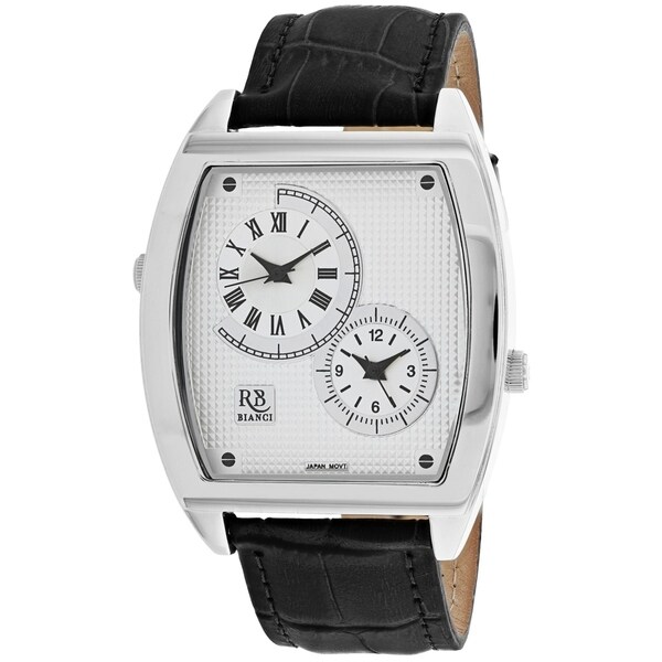 Shop Roberto Bianci Men's Benzo Silver Dial Watch - RB0740 - Free ...
