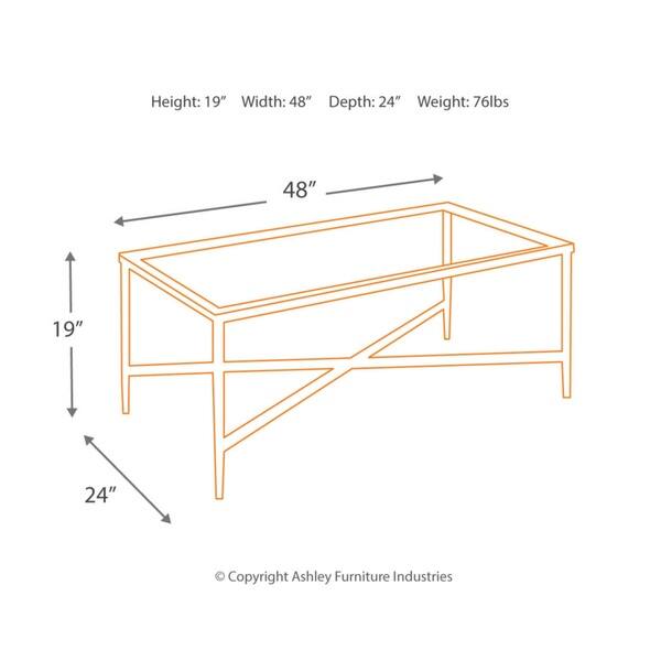 Augeron Contemporary 3-Piece Table Set - Bed Bath & Beyond - 20539564