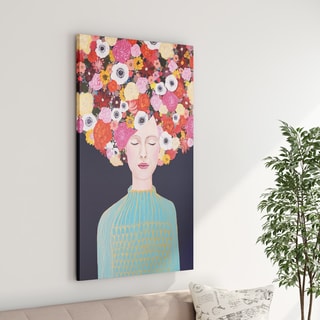 The Curated Nomad 'Celeste' Canvas Art - Bed Bath & Beyond - 20543315