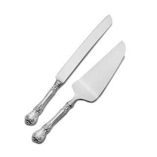 Towle Old Master 2-Piece Cake Set, Sterling Silver - N/A - Bed Bath ...