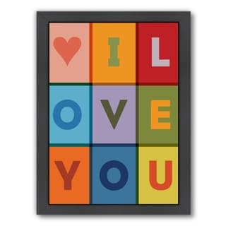 I Love You - Framed Print Wall Art - Bed Bath & Beyond - 20578687