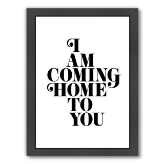I Am Coming Home To You - Framed Print Wall Art - Bed Bath & Beyond ...