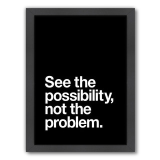 See The Possibility Not The Problem - Framed Print Wall Art - Bed Bath ...