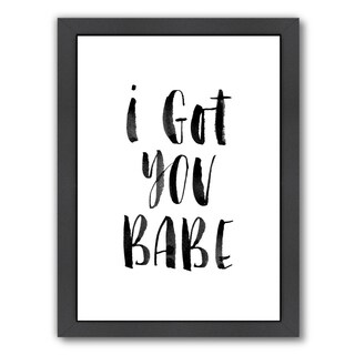 I Got You Babe - Framed Print Wall Art - Bed Bath & Beyond - 20579140