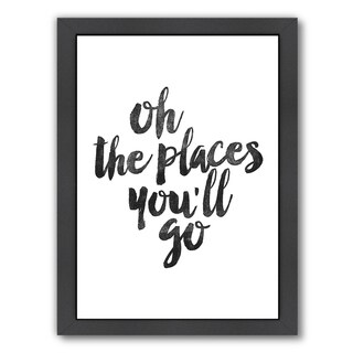 Oh The Places Youll Go - Framed Print Wall Art - Bed Bath & Beyond ...