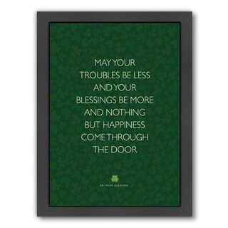 May Your Troubles Be Less - Framed Print Wall Art - Bed Bath & Beyond ...