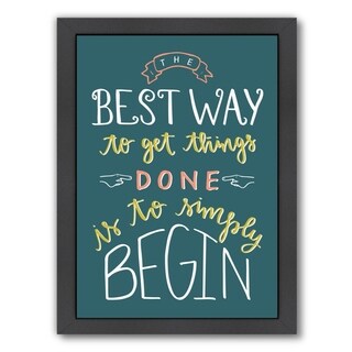 Simply To Begin - Framed Print Wall Art - Bed Bath & Beyond - 20579812