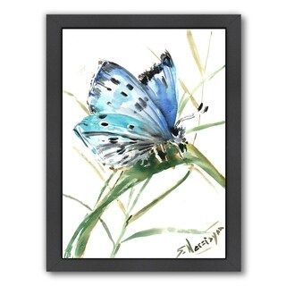 Butterfly Blue 3 - Framed Print Wall Art - Bed Bath & Beyond - 20580708