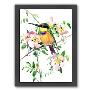 Bee Eater And Rosehop - Framed Print Wall Art - Bed Bath & Beyond ...