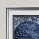 Blue Treasure Map - Premium Framed Print - Bed Bath & Beyond - 20584481