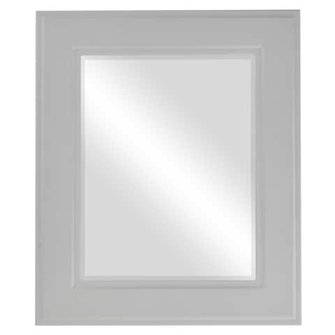 Montreal Framed Rectangle Mirror in Champagne Gold - Antique Gold ...