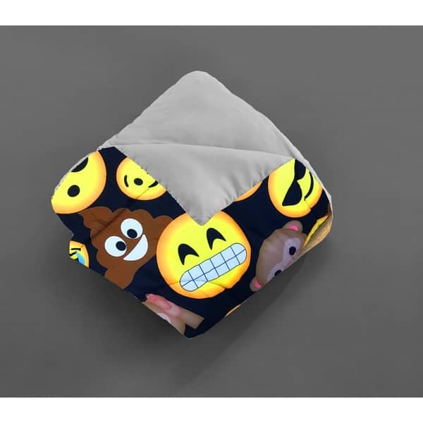 EmojiPals Smiley Face Comforter Set - Bed Bath & Beyond - 20667224