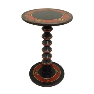 Handcrafted "Ahomka" Pillar Table (Ghana) - Bed Bath & Beyond - 20673309