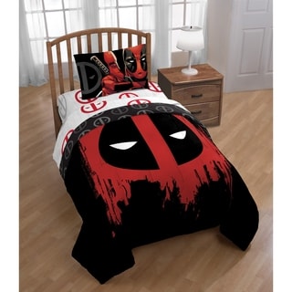Marvel Deadpool Invasion Twin/Full Reversible Comforter - Bed Bath ...