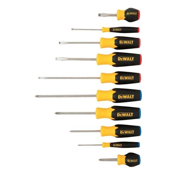 DeWalt 10 Piece Assorted Screwdriver Set - Bed Bath & Beyond - 20685416