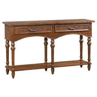 Hawthorne Estate 2-drawer Turned Leg Console Table - Bed Bath & Beyond ...