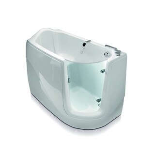 Aquatica Baby-Boomer Right Corner Soaking Walk-In Bathtub - Bed Bath ...